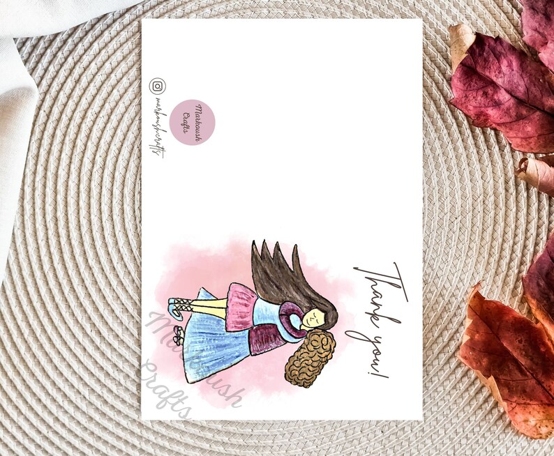 Digital Thank You Card Printable Gratitude Cards Simple - Etsy