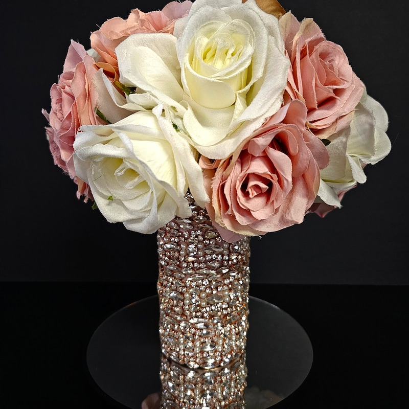 Rhinestone Vases - Etsy
