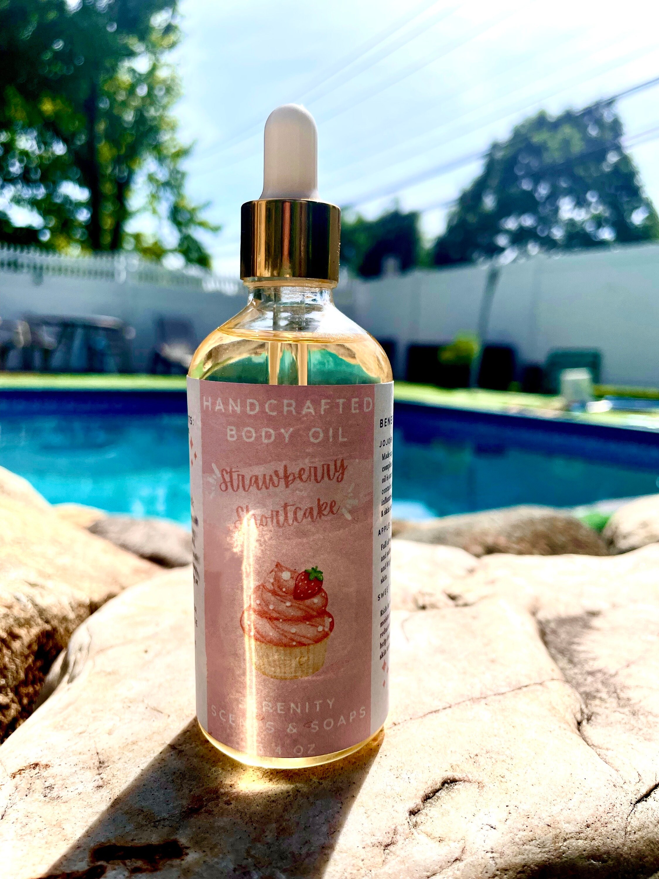 Handcrafted Body Oil, Scented, Coconut Oil, Almond Oil, Jojoba Oil ...