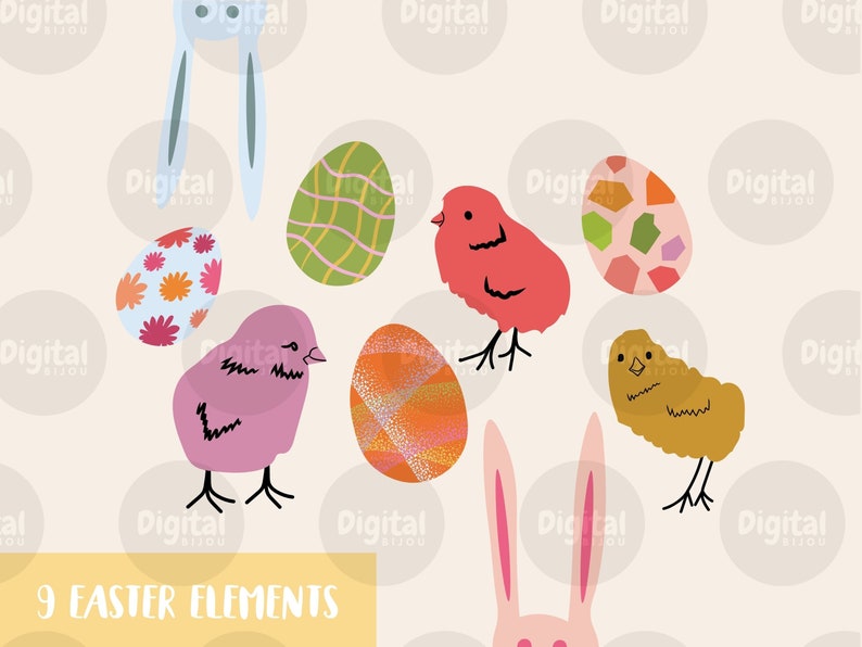 Spring Garden Clipart Set Easter Clipart, Gardening Words, Gardening ...