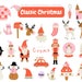 Christmas Clipart- Holiday Digital Printable Clipart, Festive ...