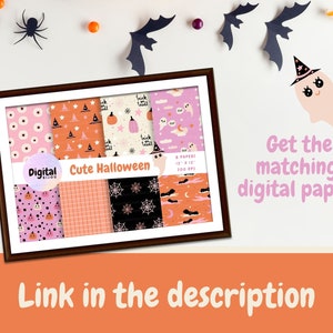Cute Halloween Clipart- Pink Ghosts, Halloween Pumpkins, Bats, Spider ...