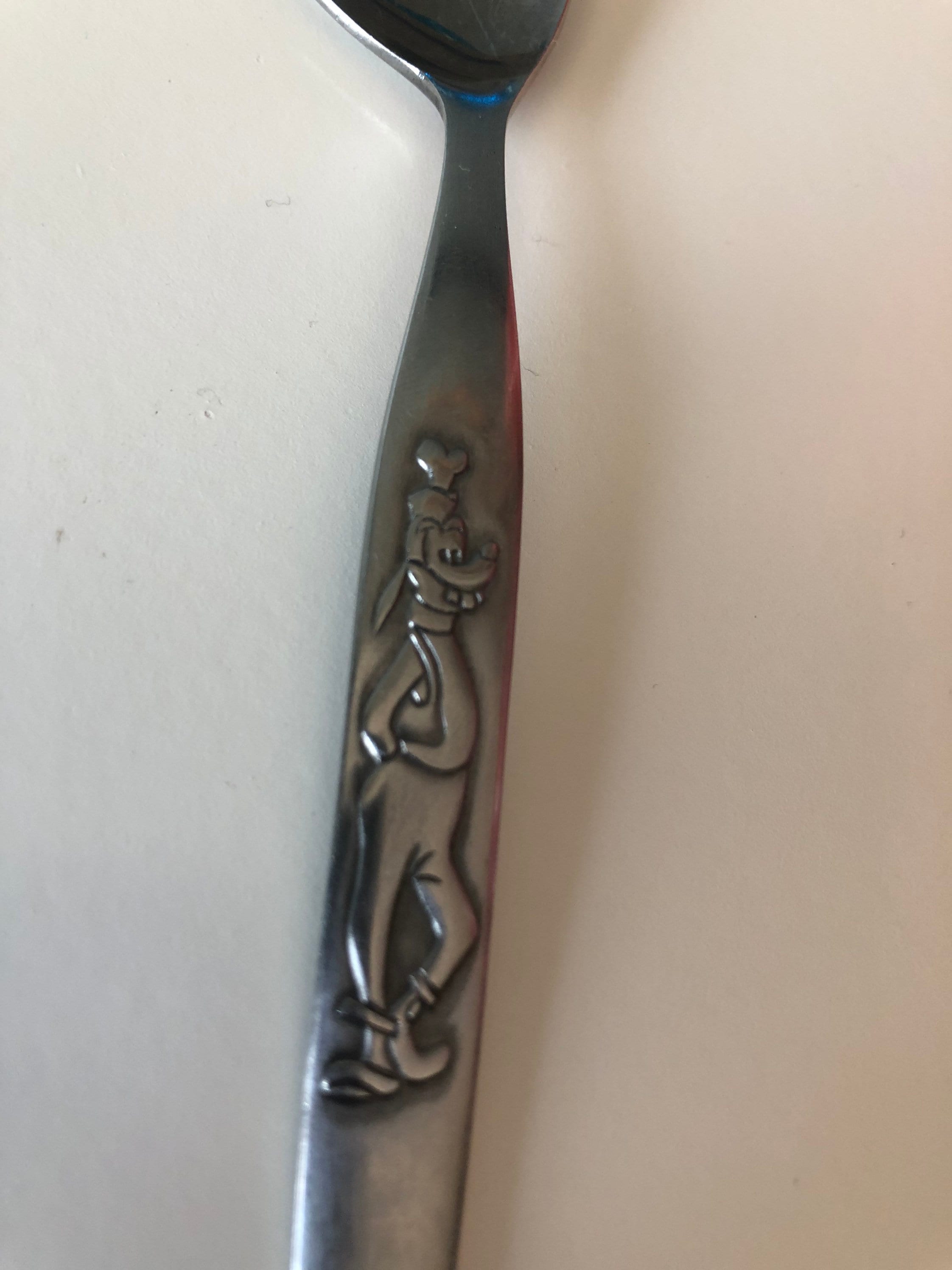 Vintage Walt Disney Production by Bonny Goofy Baby Spoon made in Japan ...