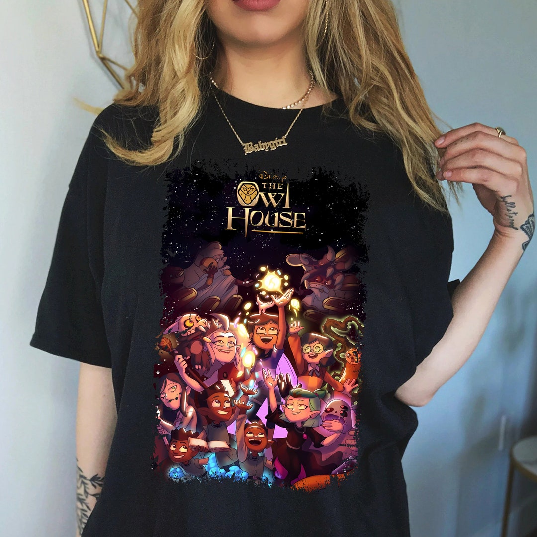Vintage the Owl House Shirt, Hexside School of Magic and Demonics ...