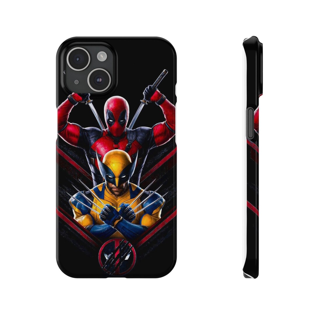 Deadpool & Wolverine Phone Case, Deadpool 3 Phone Case, Superhero Best ...