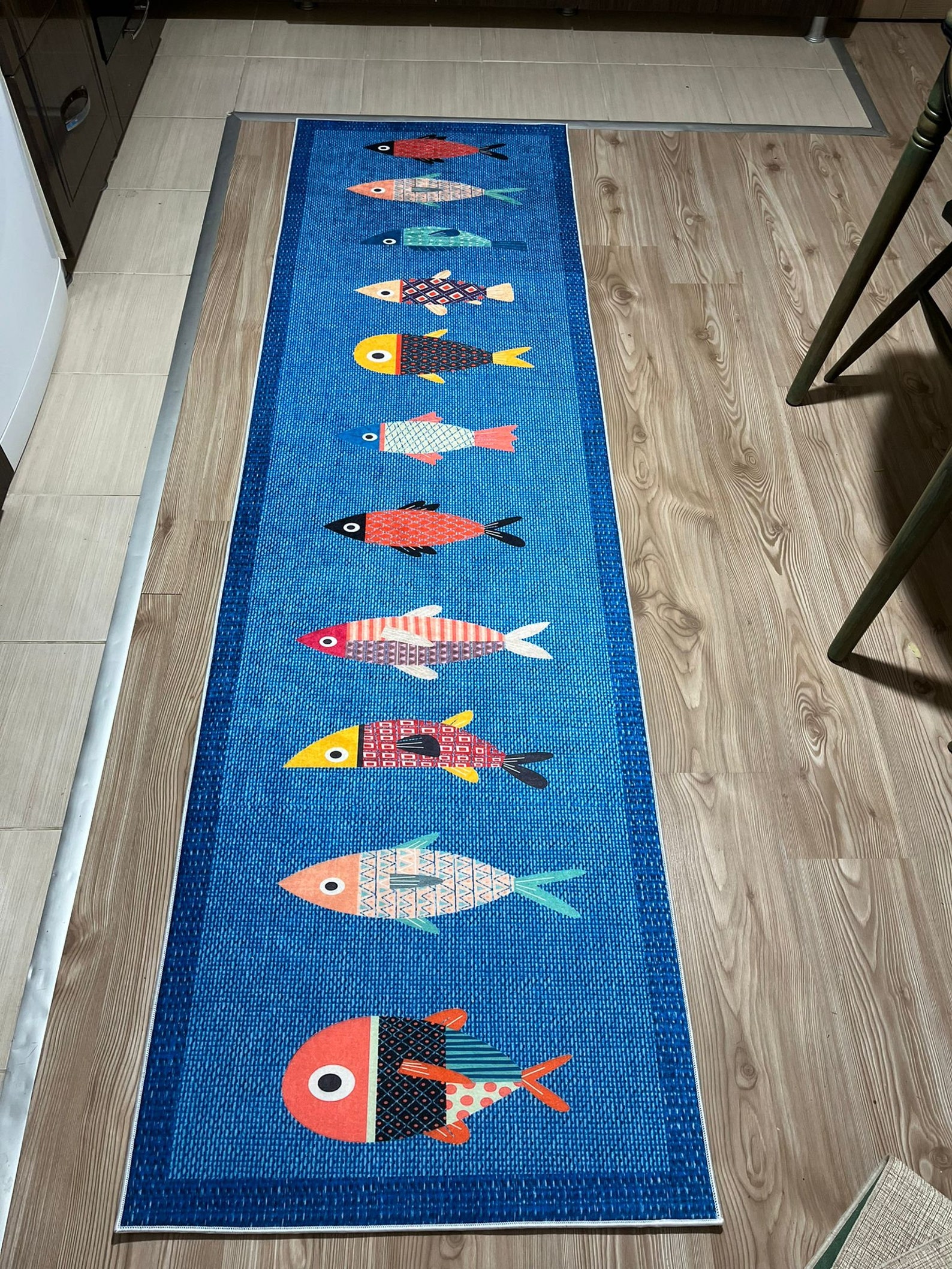 Non Slip Washable Fish Kitchen Rug Runner Carpet Mat - Etsy