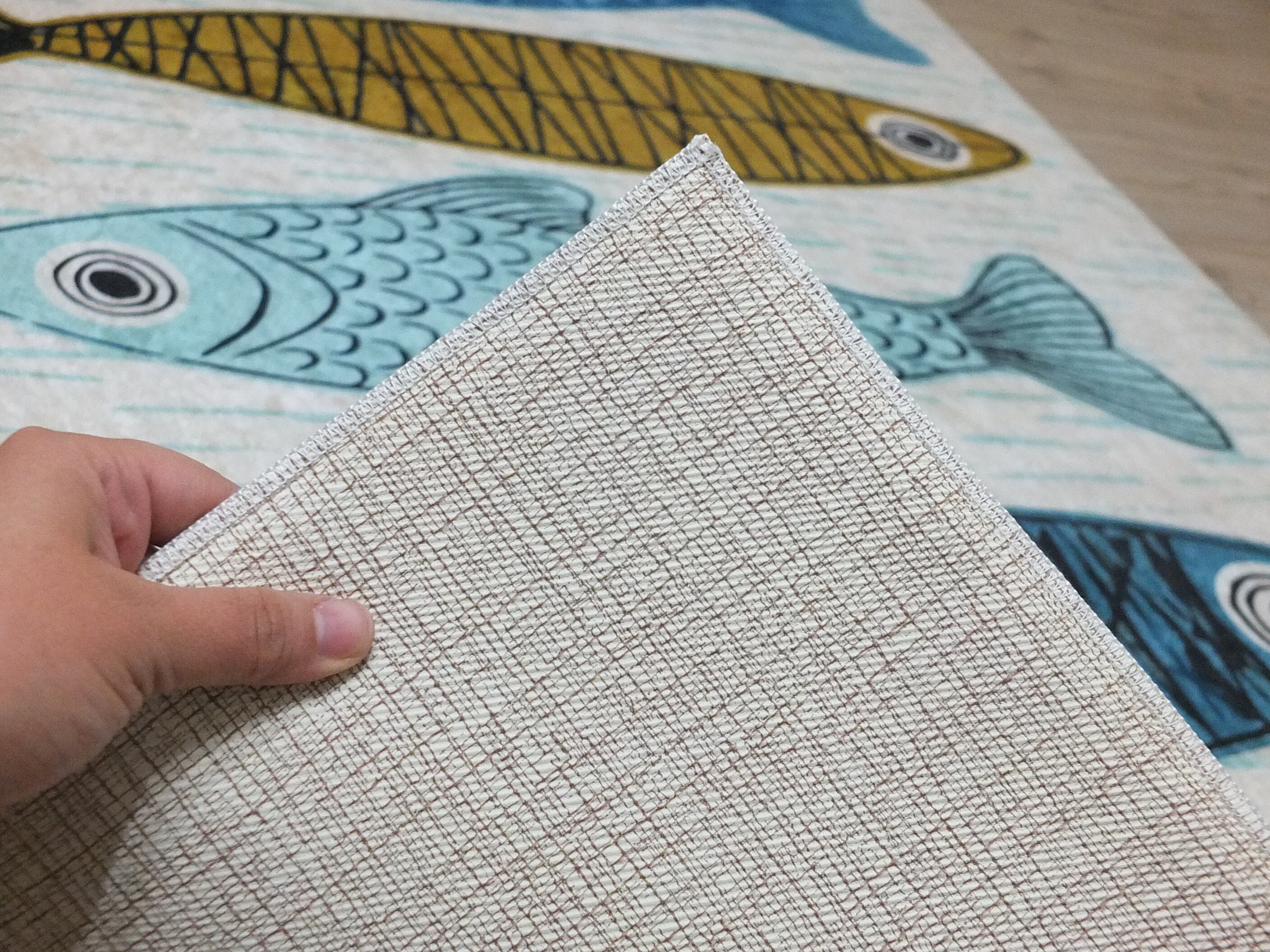 Non Slip Washable Fish Kitchen Rug Runner Carpet Mat - Etsy