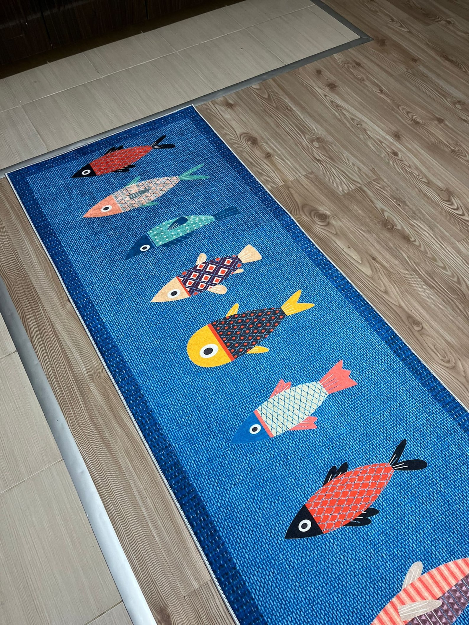 Non Slip Washable Fish Kitchen Rug Runner Carpet Mat - Etsy