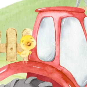 Farm Animal Prints, Nursery Wall Art, Nursery Farm Decor, Barnyard ...