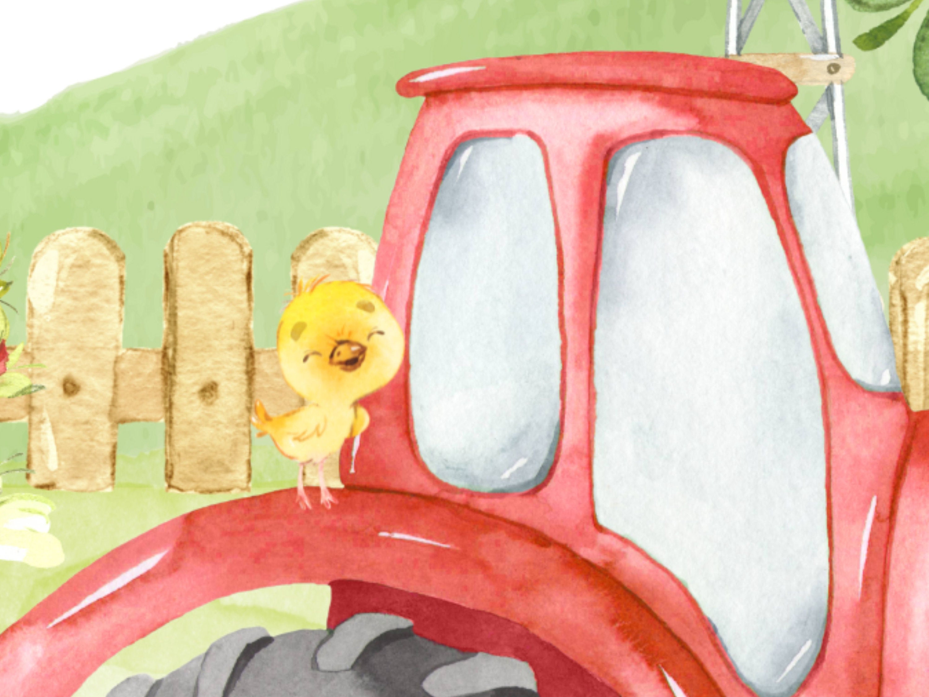 Farm Animal Prints, Nursery Wall Art, Nursery Farm Decor, Barnyard ...