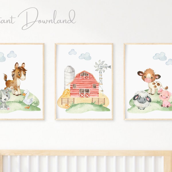 Barnyard Nursery - Etsy