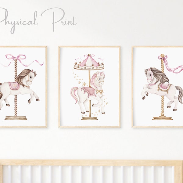 Pink Carousel - Etsy