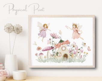 Set of 3 Fairy Garden Prints, Kids Fairy Prints, Nursery Wall Art ...