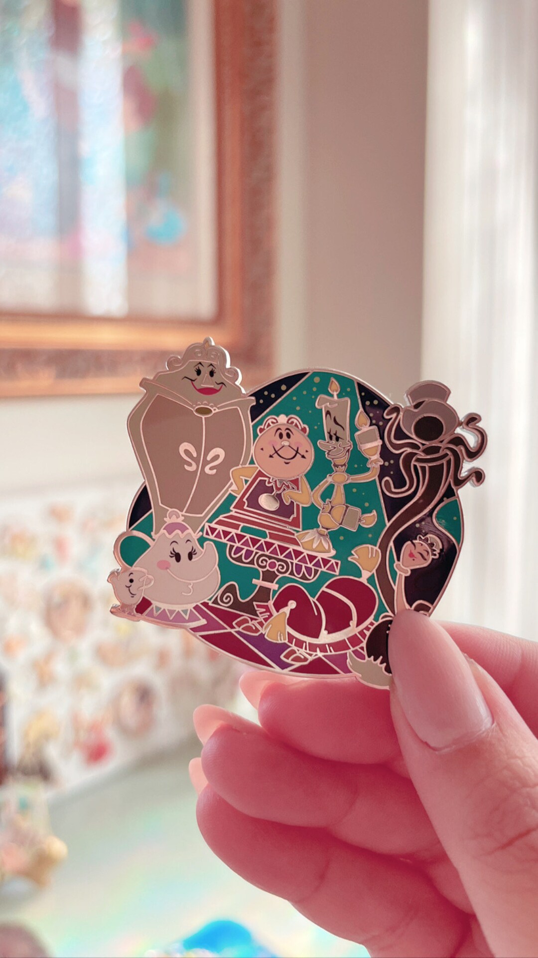 Beauty and the Beast Side Kicks Official Disney Pin Parks Pin - Etsy