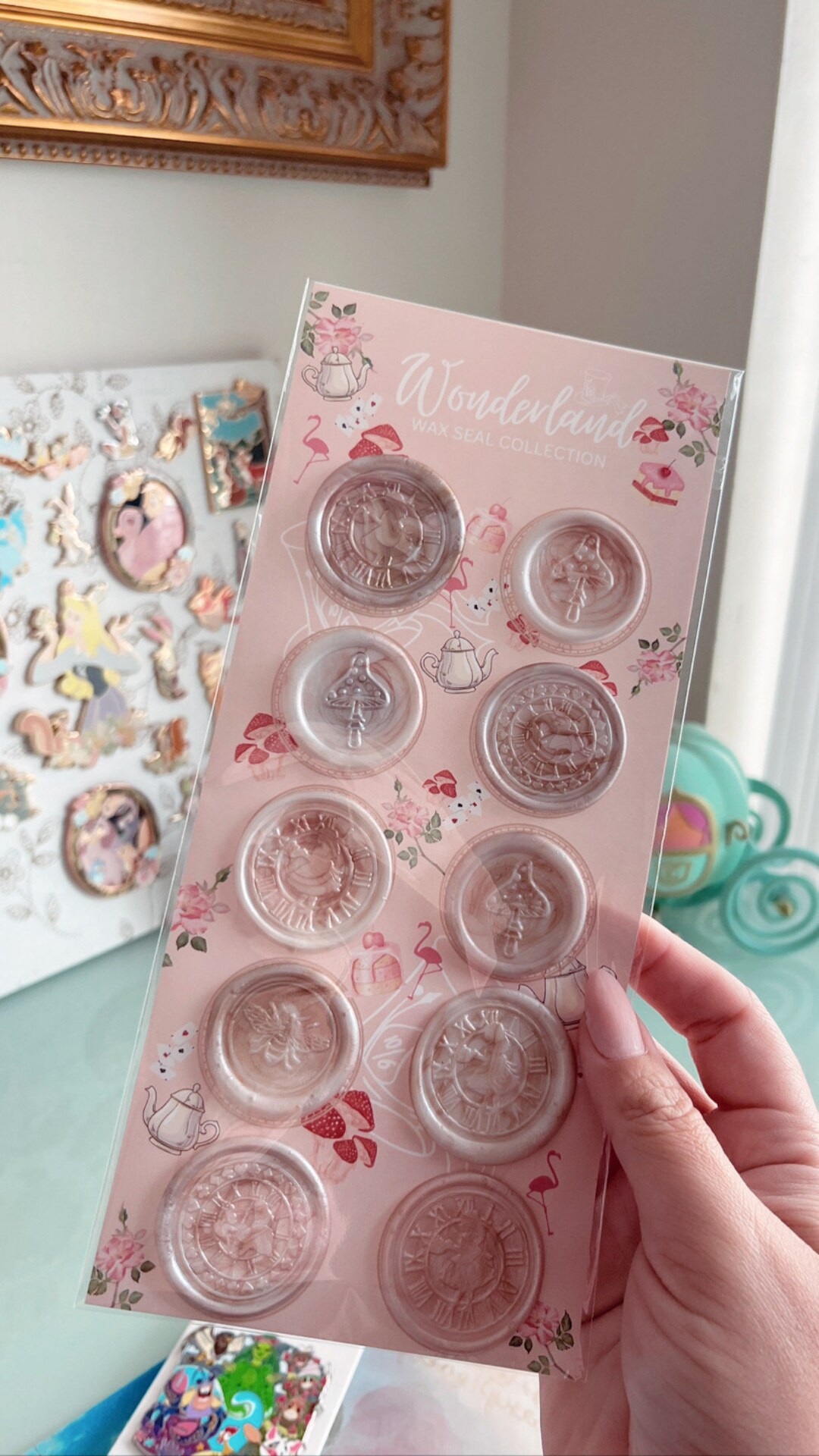 Alice in Wonderland Wax Seal Stamp Collection - Etsy