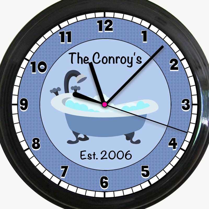 Bathroom Clock for Wall - Etsy