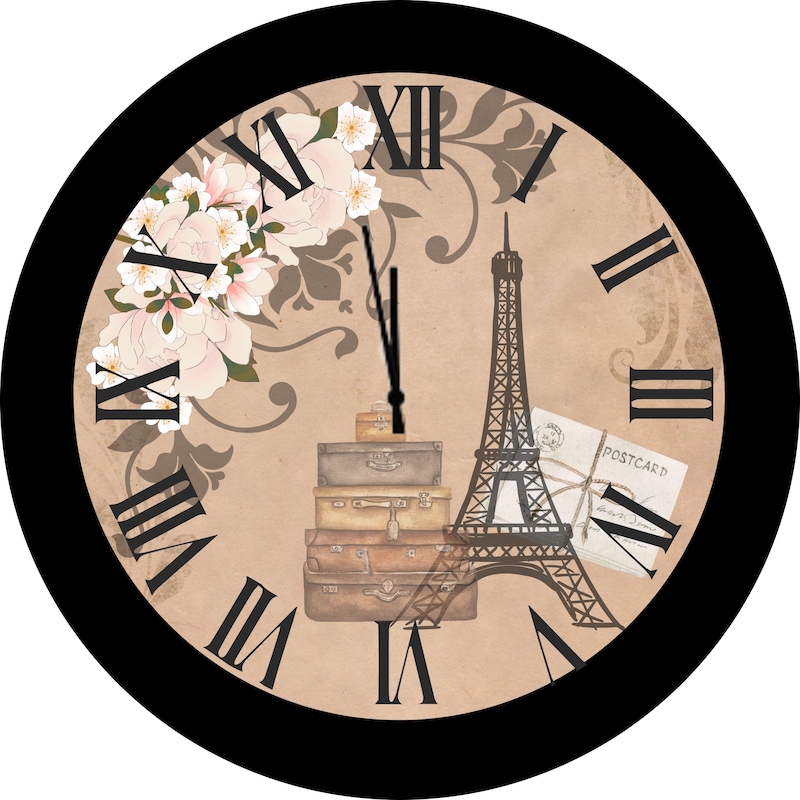Paris Clock - Etsy
