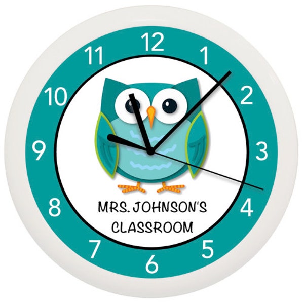 Owl Clock - Etsy
