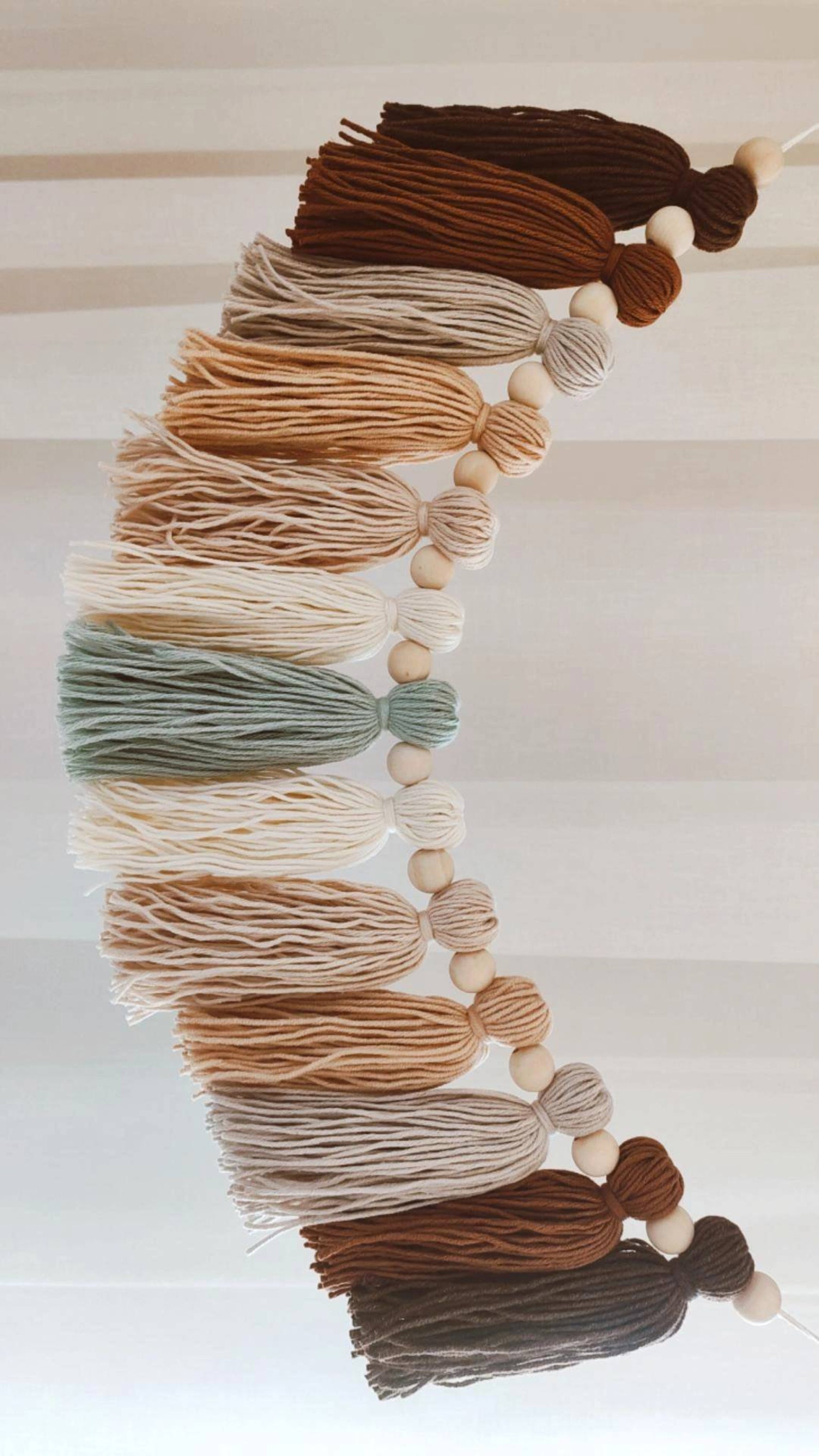 Tassel Banner / Tassel Garland / Macrame Tassel Banner / Bannière à ...