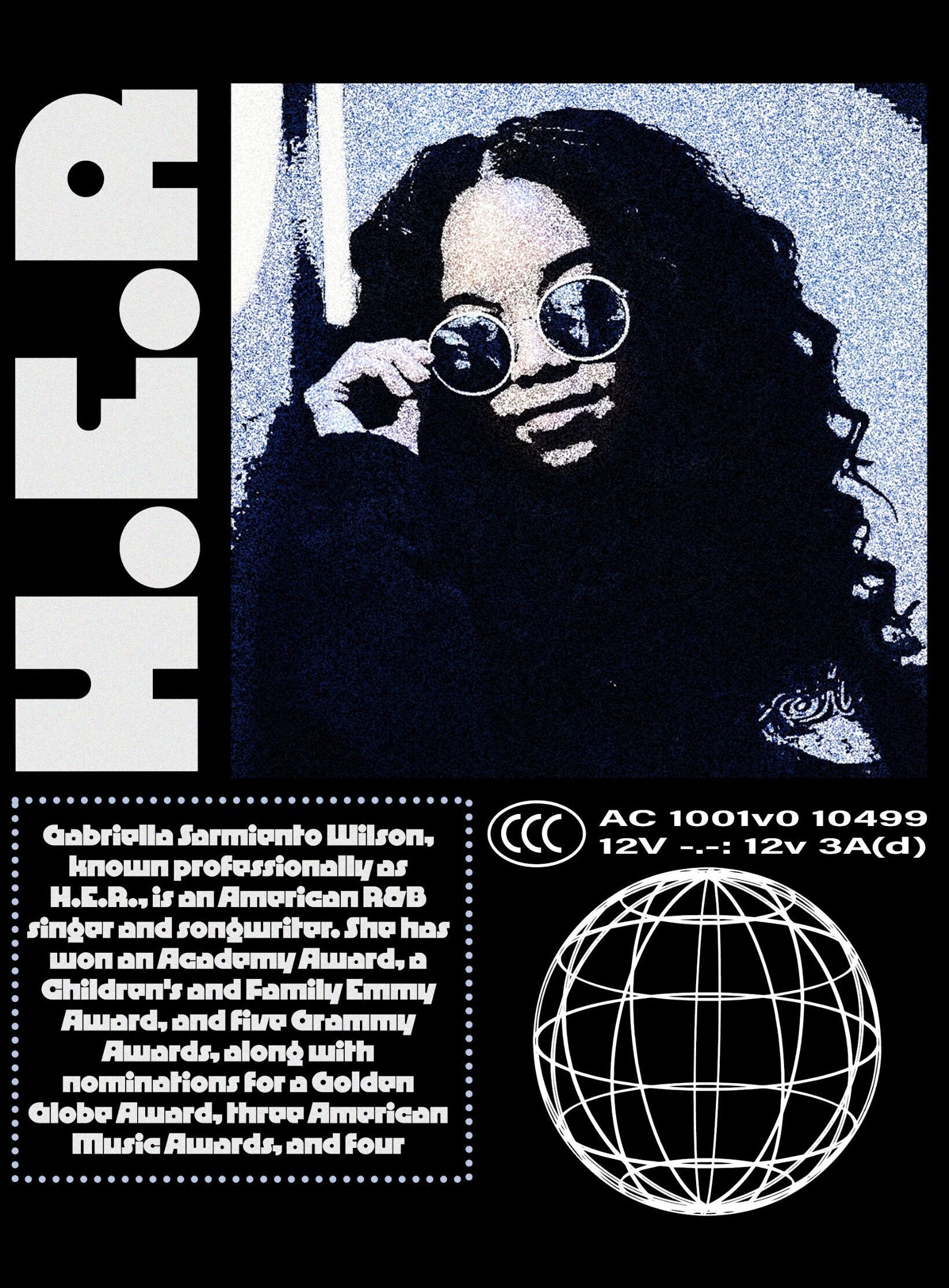 H.E.R Poster - Etsy