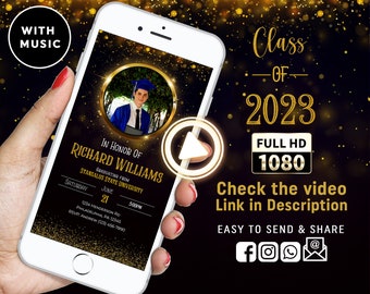 5th Grade Graduation Invitation class of 2023 - Etsy