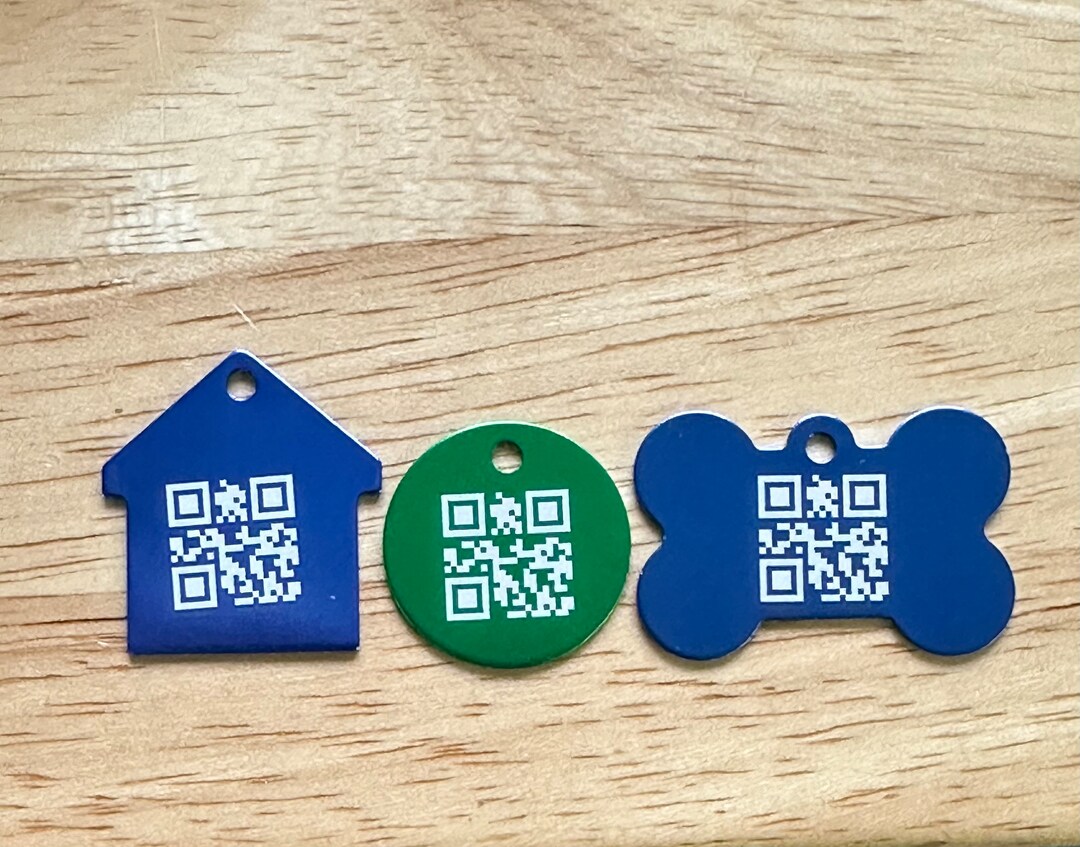 Pet Tag, Dog Tag With Scannable QR Code to Get Your Pet Safely Back to ...
