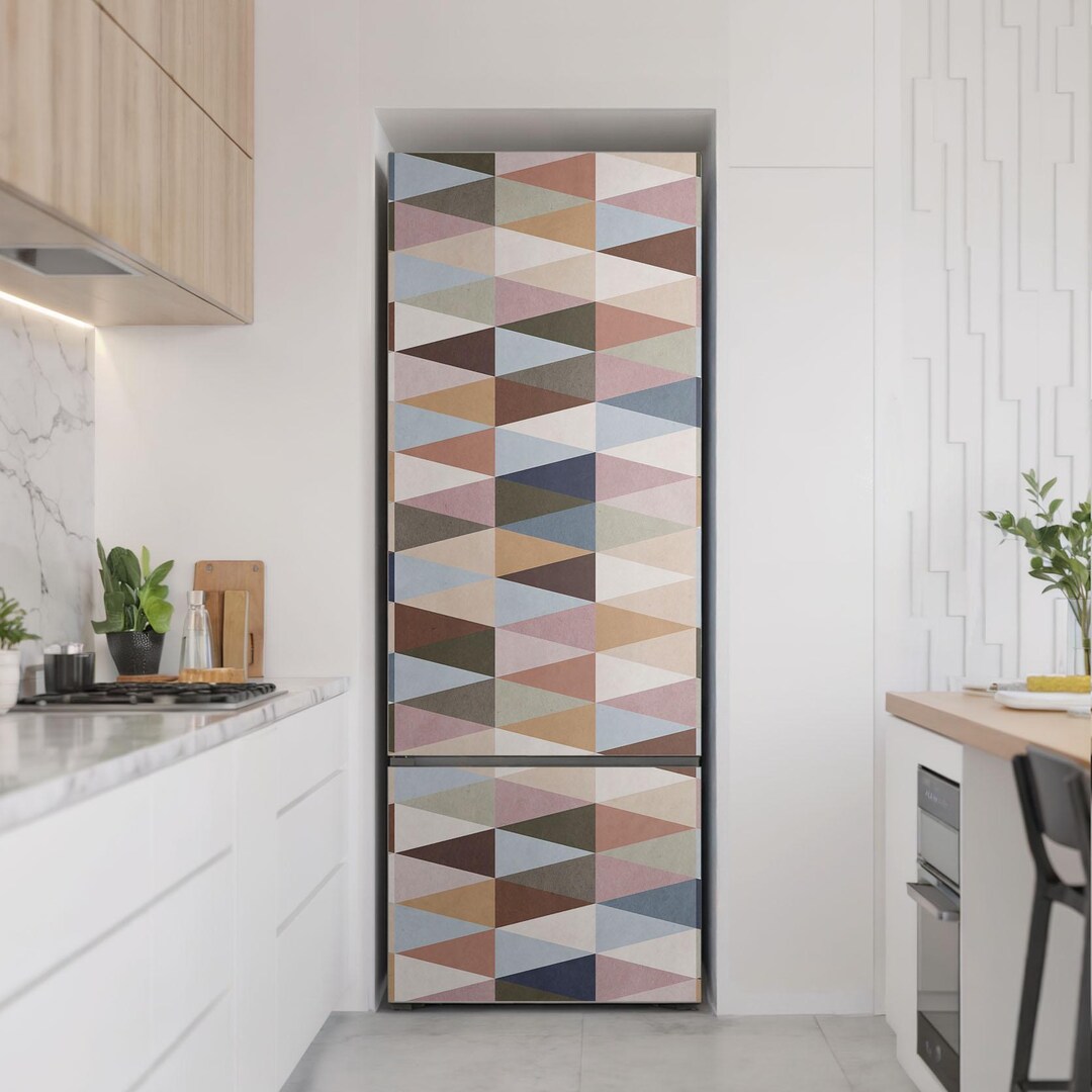 Geometry of Triangles in the System Fridge Door Cover, Beige ...