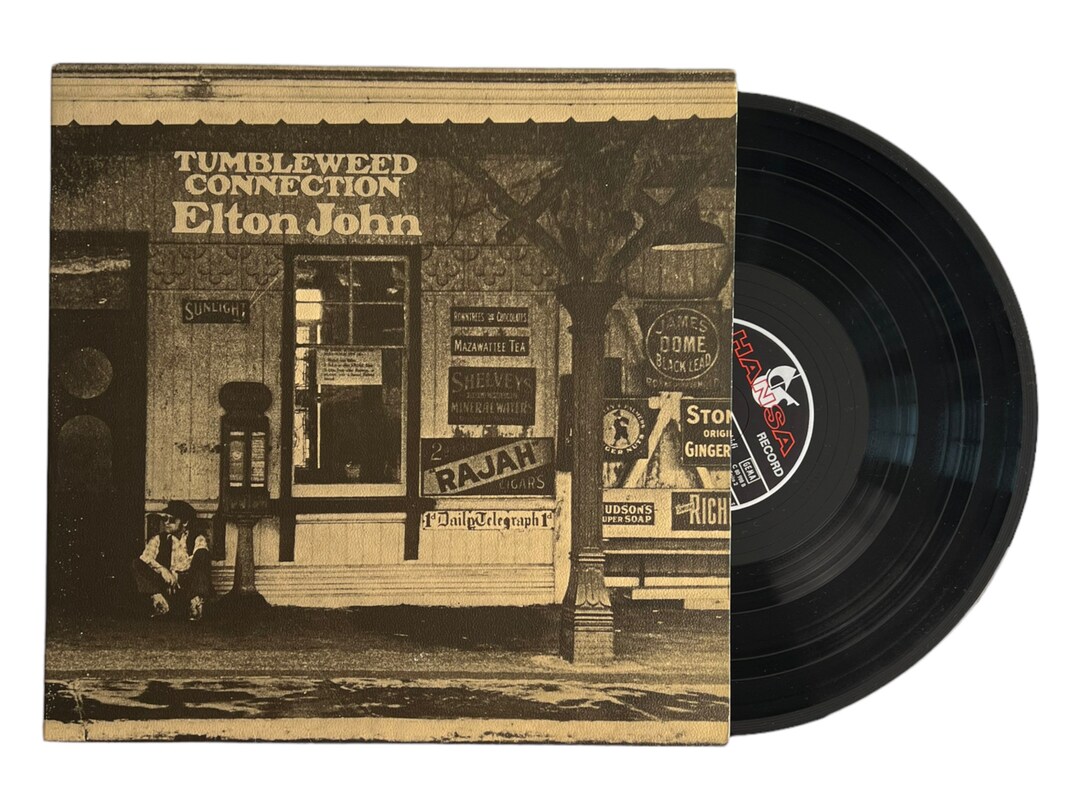 Elton John 1970 Tumbleweed Connection album vinyle vintage LP pressage ...