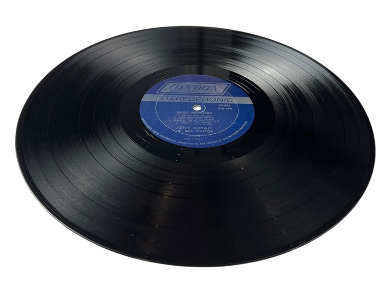 SIGNED! John Mayall & Eric Clapton 1966 “blues Breakers” Vintage Vinyl ...