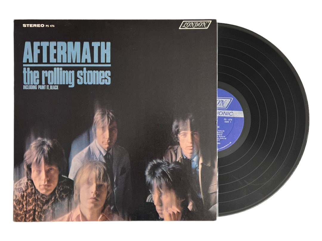 The Rolling Stones 1966 aftermath Vintage Vinyl Record LP Authentic ...