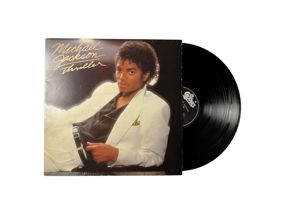 Michael Jackson 1982 “thriller” Vintage Vinyl Record LP Album - Etsy