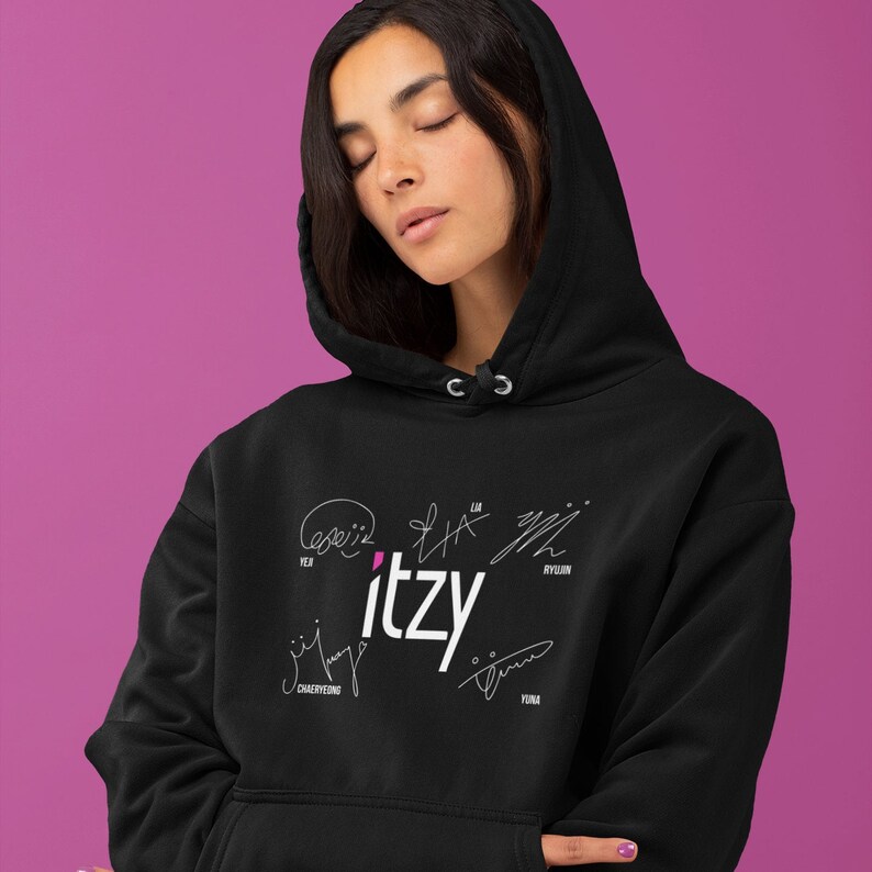 K-Pop/Itzy Logo Signatures Noms Yeji Lia Ryujin Yuna - Etsy France