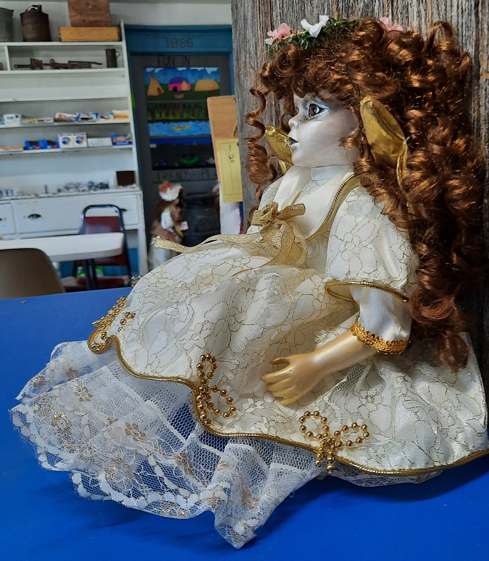 Fidelia a Halloween Porcelain Doll - Etsy