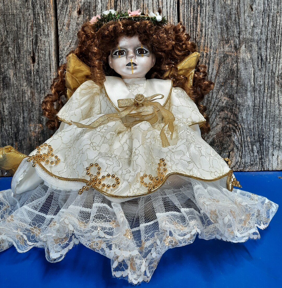 Fidelia a Halloween Porcelain Doll - Etsy