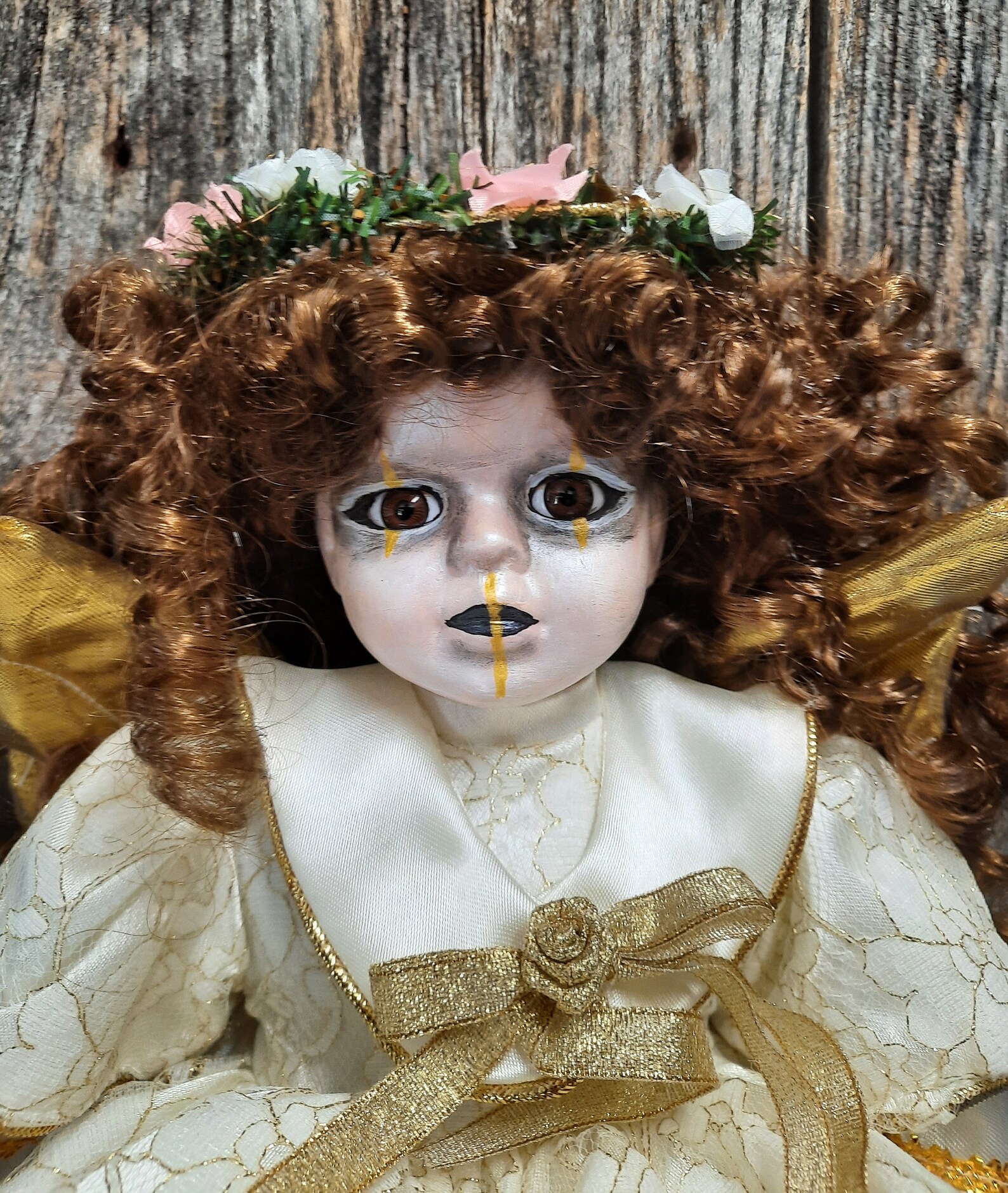 Fidelia a Halloween Porcelain Doll - Etsy