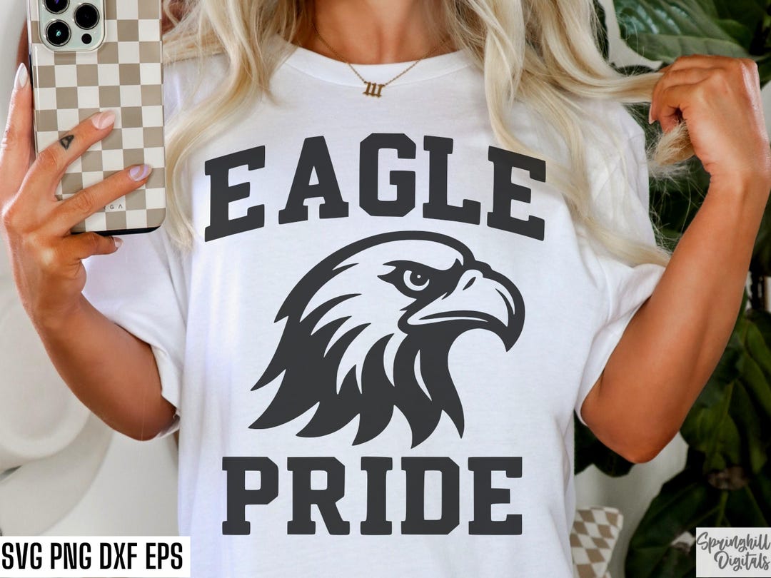 Eagle Pride Svg, Eagle Mascot Svg, Varsity Football Svg, Game Day Pngs ...