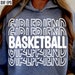 Basketball Girlfriend Svg | Basketball Shirt Svgs | High School ...
