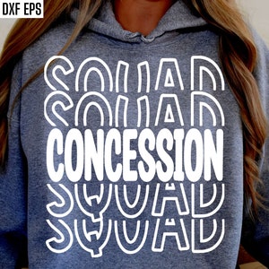 Concession Squad Svg | Concession Stand Svgs | Sports Svgs | Football ...