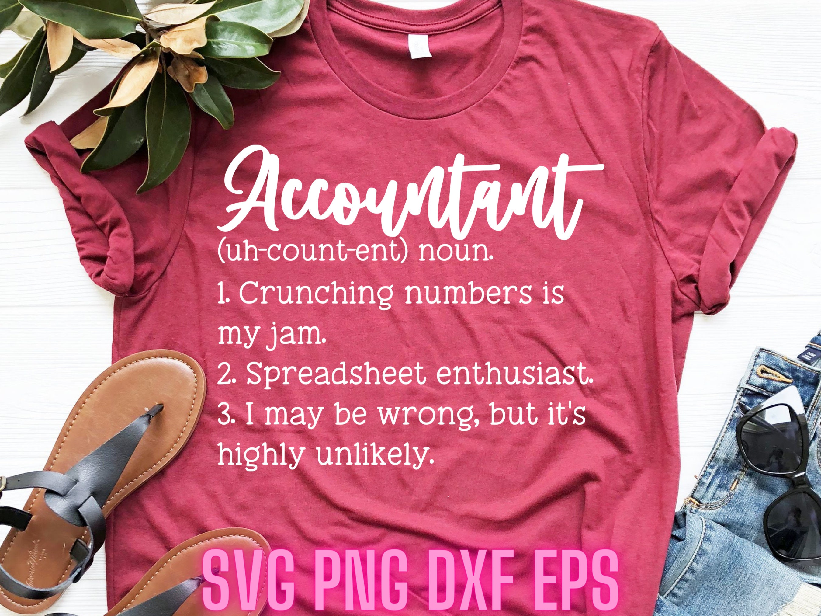 Accountant Svg Accountant Definition Svg Job Svg - Etsy