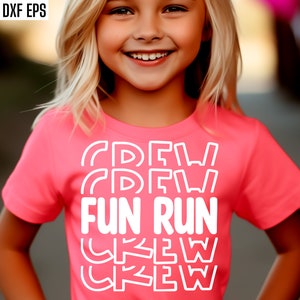 Fun Run Crew Svg | Fun Run Shirt Pngs | Fundraiser Tshirt Designs ...