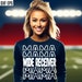 Wide Receiver Mama Svg Football T-shirt Svgs School Sports Cut Files ...
