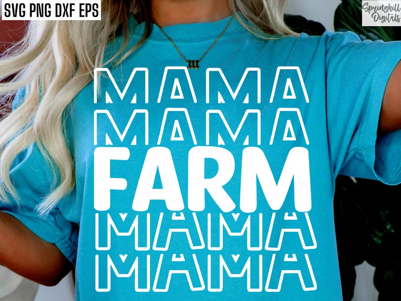 Farm Mama Svg | Farming Mom Cut Files | Agriculture Quotes | Farmer ...