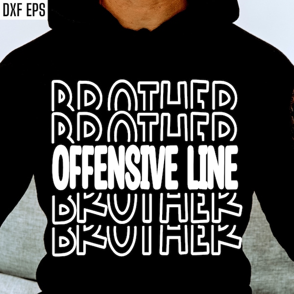 Offensive Line Svg - Etsy