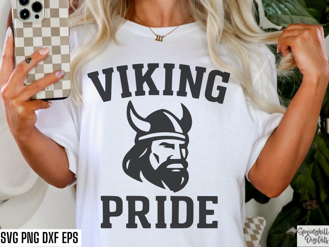 Viking Pride Png, Viking Mascot Svg, Varsity Football Svg, Game Day ...
