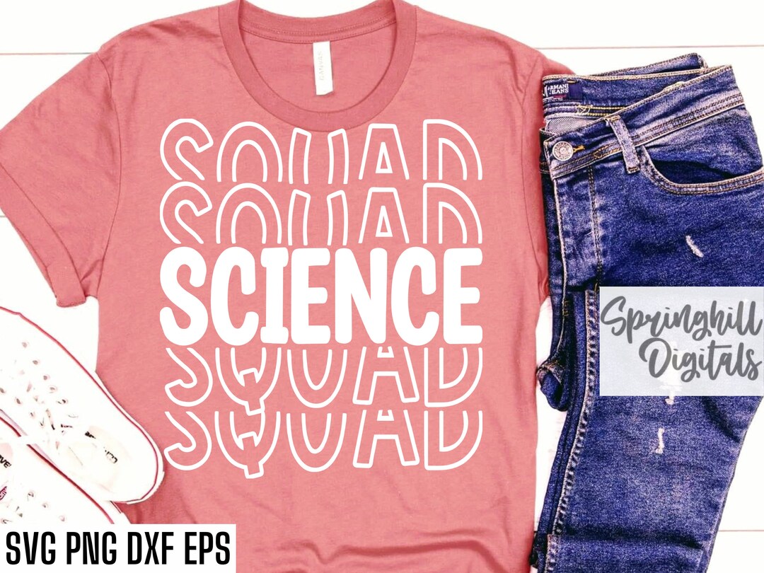 Science Squad Svgs | Back to School Shirt | Elementary School Svgs ...