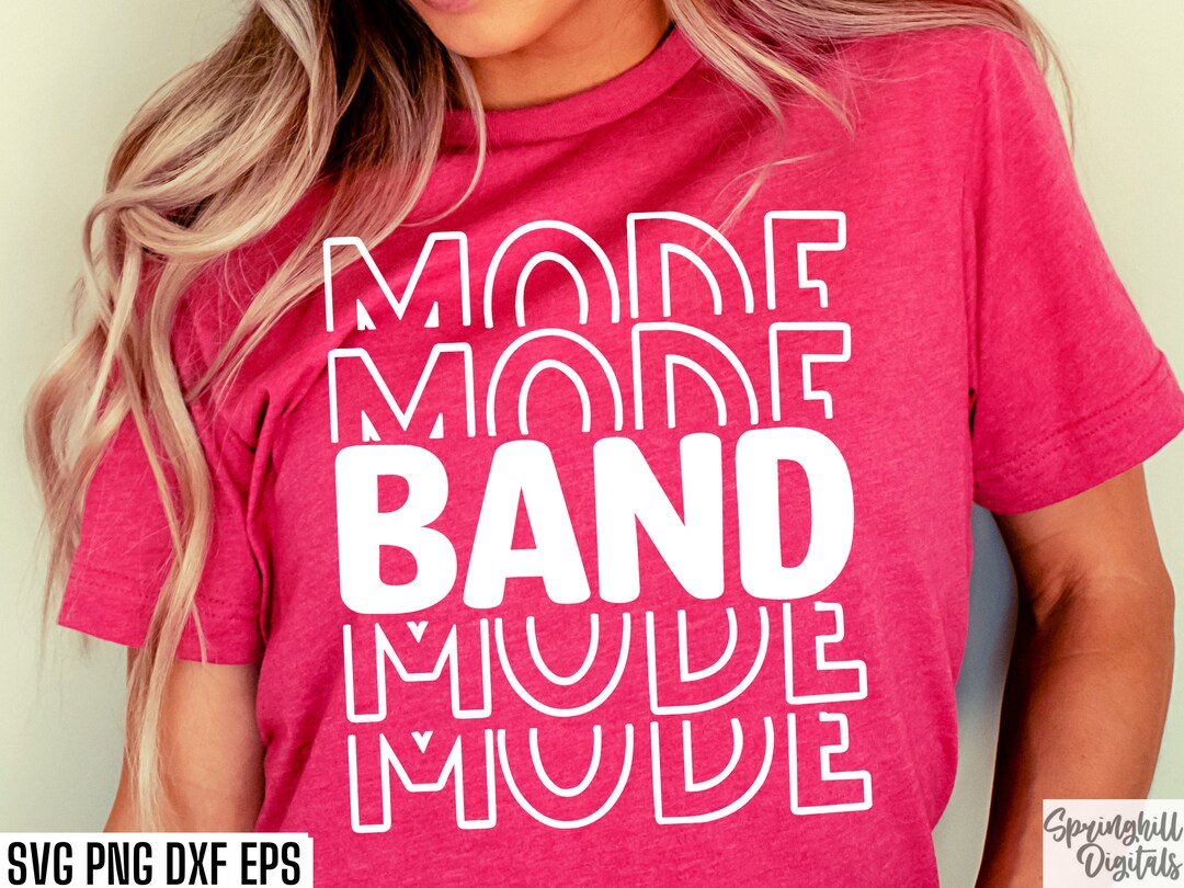 Band Mode Svg | Band Class Svg | High School Band | Marching Band Svgs ...