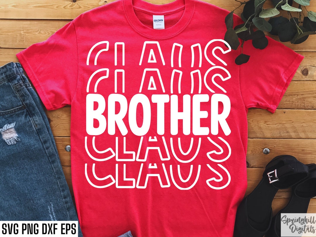 Brother Claus Svg | Santa Claus Cut Files | Matching Santa Shirt ...