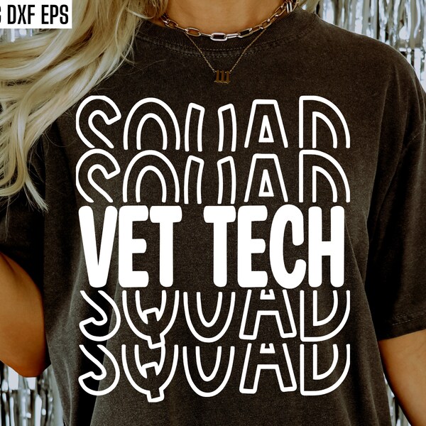 Vet Tech Svg - Etsy