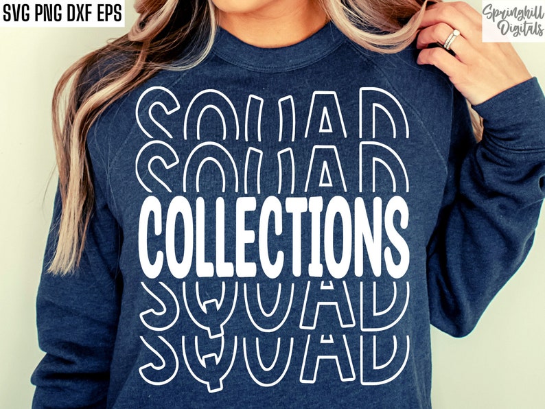 Collections Squad Svg Matching Coworker Shirt Svgs Group - Etsy
