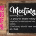 Meeting Room Svg Business Meeting Svg Meeting Cut File Employee Meeting ...